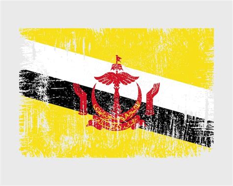 Premium Vector Brunei Flag Vector