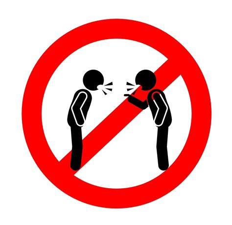 No Noise Warning Sign Dont Be Noisy 49809738 Vector Art At Vecteezy
