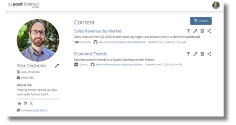 Introducing Posit Connect Cloud Share Your Data Apps And Docs Online