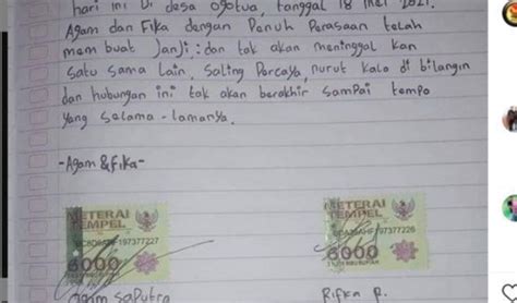 Cara Tanda Tangan Di Materai Dengan Baik Dan Benar