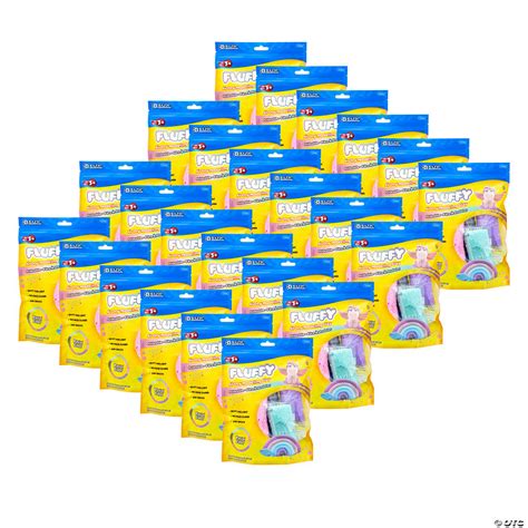 Bazic Products Air Dry Modeling Clay 6 Proper 0 5 Oz Pastel Colors 24 Packs Oriental Trading