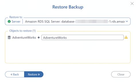 How To Backup And Restore Amazon Rds Sql Server Sqlbak Blog