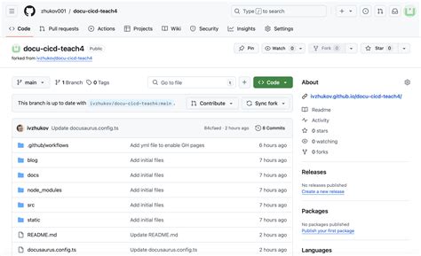 Deploy My First Website On Github Teach