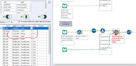 Solved String Fields Can Only Be Joined To Other String F Alteryx
