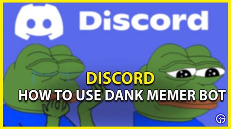 Discord Dank Memer Bot How To Add And Use Commands Gamer Tweak