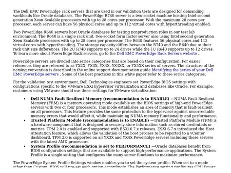 Poweredge Servers Oracle Rac High Availability On Powerstore T Dell Technologies Info Hub