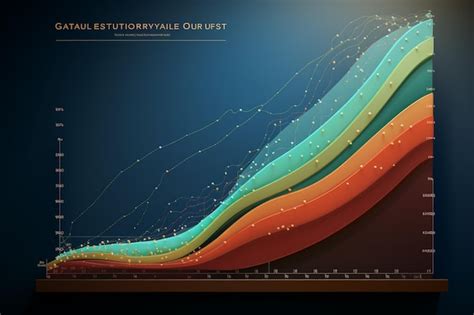 Premium Ai Image Showing Success Upward Trajectory Line Graph