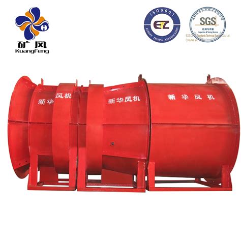 Counter Rotating Axial Flow Local Mine Ventilator Centrifugal Fanaxial Flow Tunnel Ventilation