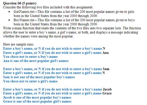 Solved Question Points Consider The Following Two Chegg Com