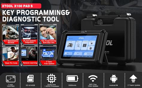 XTOOL X100 PADS Auto Key Programmer Built In CAN FD DOIP