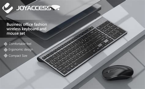 Joyaccess Wireless Keyboard And Mouse 2 4g Ergonomic And Slim Wireless Computer