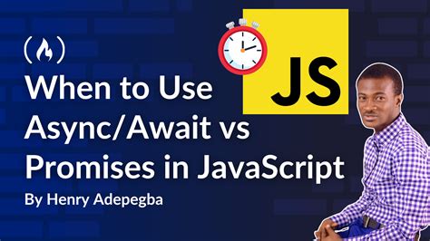 When To Use Asyncawait Vs Promises In Javascript
