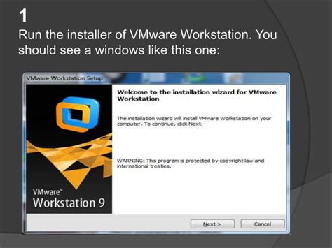 Presentation At Vmware Workstation Instalation Pptx Operating Systems Computer Software
