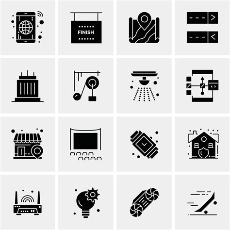 Board Game Score Scoreboard Business Flat Line Filled Icon Vector