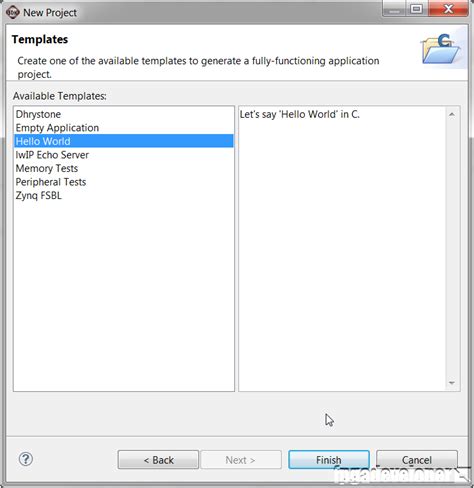 Create An Application Using The Xilinx Sdk Fpga Developer