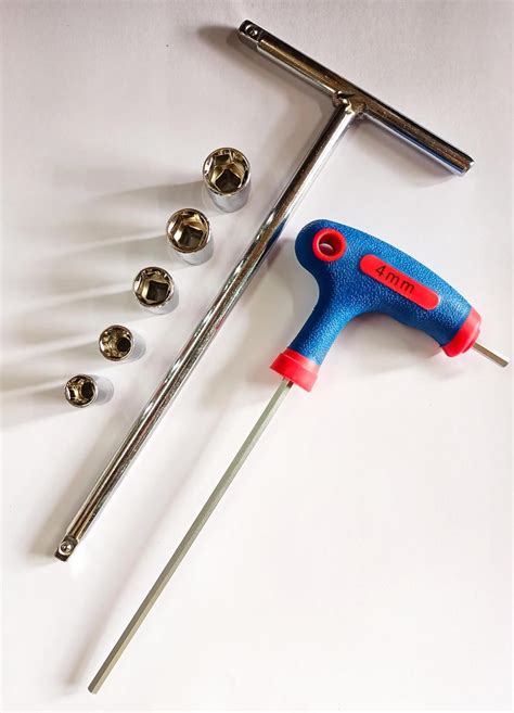 MECH T Handle Socket Set With Mm Allen Key T Handle With Mm Mm Mm Mm And Mm