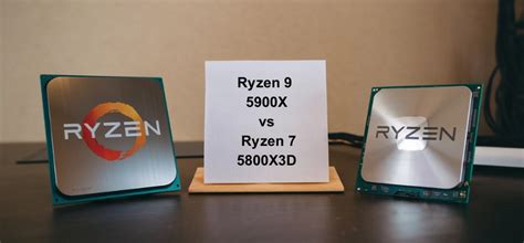 Ryzen 9 5900X vs Ryzen 7 5800X3D: Polish Your Eyes!