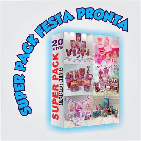 Festa Pronta Barbie Super Pack Elo7 Produtos Especiais