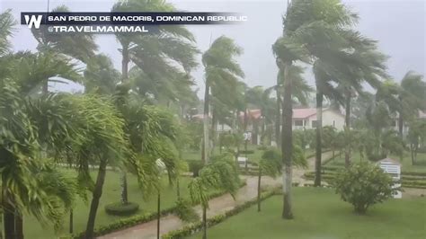 Weathernation On Twitter Check Out The Strong Winds In The Dominican