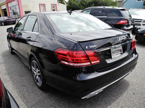 2014 Mercedes Benz E Class E350 Sport 4matic 33113 Miles Black Sedan 6