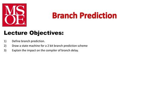 Ppt Branch Prediction Powerpoint Presentation Free Download Id 2500905