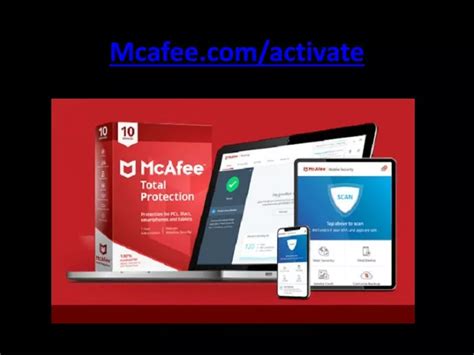 PPT McAfee Com Activate Enter Product Key Activate McAfee Subscription PowerPoint