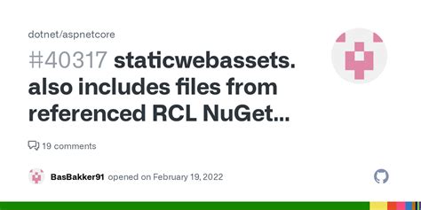 Staticwebassets Runtime Json Also Includes Files From Referenced RCL