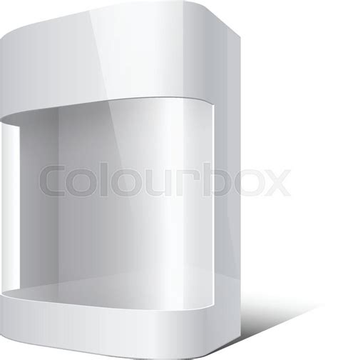 Package Box With Rounded Corners And Stock Vector Colourbox