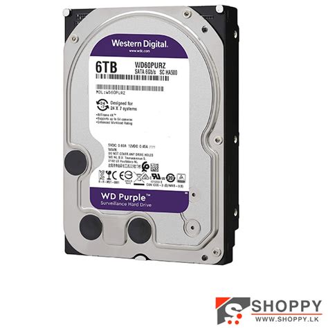 Wd Surveillance Purple 6tb Hard 2y Shoppy Computers And Tech Solutions