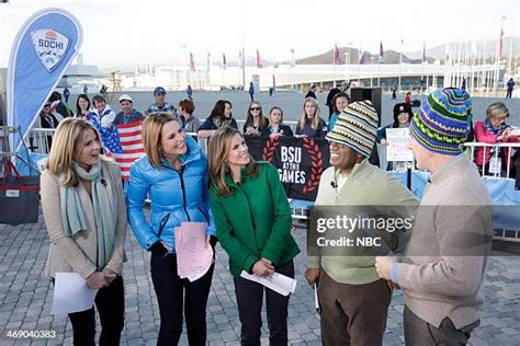 Matt Lauer Savannah Guthrie Sochi Photos And Premium High Res Pictures