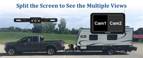 Wireless Backup Camera For Trucks 7 Inch Monitor Hd 2k