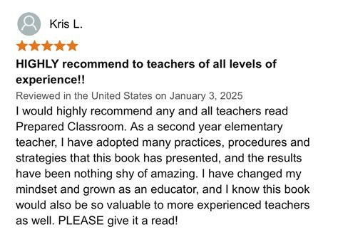 Prepared Classroom Book Teach Daily