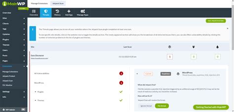 Using Mainwp Extensions For Jetpack Protect And Scan