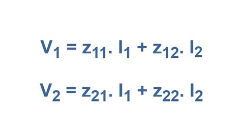 Two Port Parameters And Transformations Electronics Lab