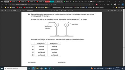 I Have An Issue In These Chem And A Phy Mcq R Igcse