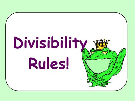 PPT Divisibility PowerPoint Presentation Free Download ID 3230701