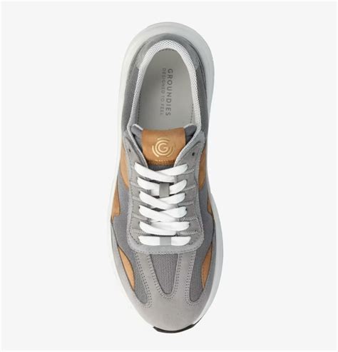 Ténis Barefoot Stalite Cinzento E Beige Groundies Eco Tiny