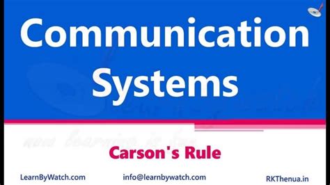 Carsons Rule