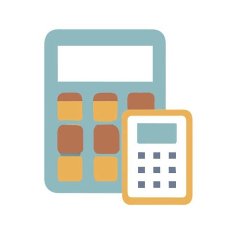 Calculating Icon Premium Ai Generated Vector