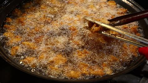 닭 튀기는 소리 Asmr 군침 줄줄 식욕자극 옛날통닭 시장통닭 튀기는 소리 Korean Street Food Youtube