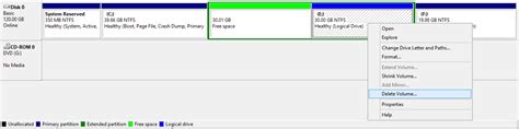 1step To Fix Extend Volume Greyed Out In Windows 10 By Dragging