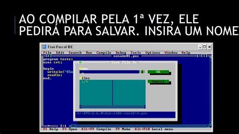 Curso Lógica De Programação Aula 03 Instalando O Ambiente Pascal Youtube