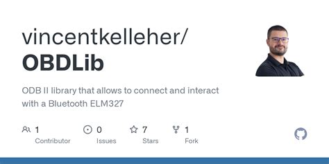 Github Vincentkelleherobdlib Odb Ii Library That Allows To Connect And Interact With A