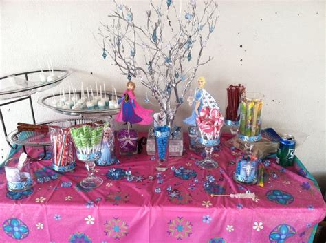 Frozen Candy Table