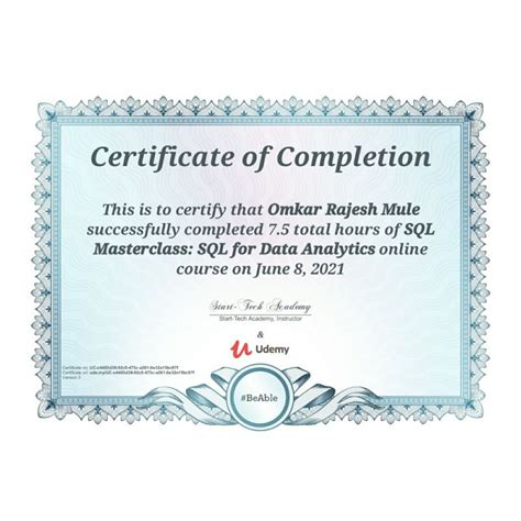 Omkar Mule On Linkedin Udemycourses Sql