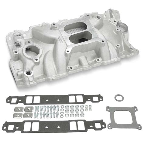 Dual Plane Intake Manifold For Small Block Chevy Sbc V8 305 327 350 400