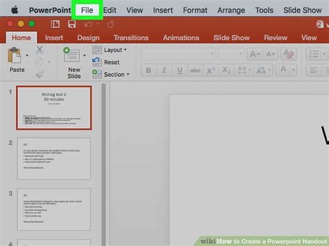 How To Create A Powerpoint Handout With Pictures Wikihow
