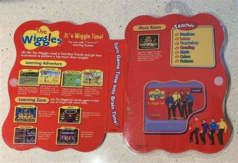 Vsmile Smartridge The Wiggles Its Wiggletime Cartridge New Factory