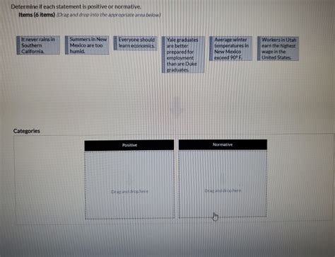 Solved Determine If Each Statement Is Positive Or Normative Chegg