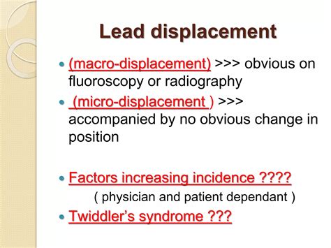 Complications Of Pacemaker Implantation Waleed Roshdy Pptx